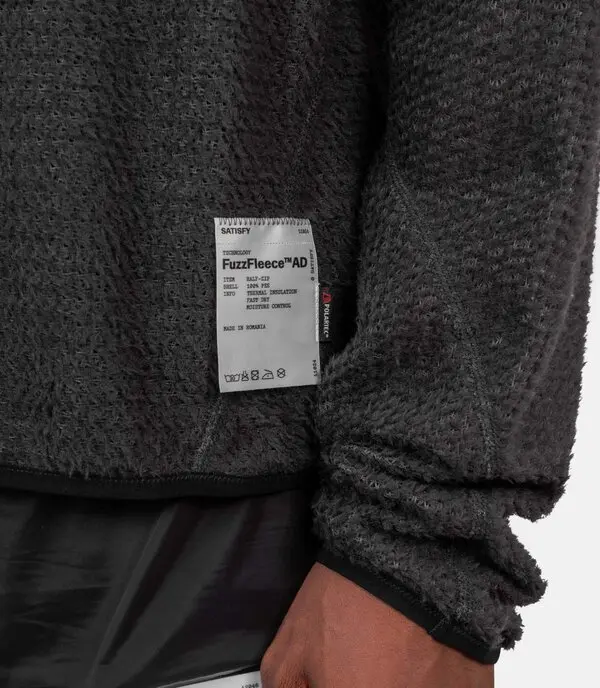 Satisfy Sweatshirt Half-zip Fuzzfleece Ad
