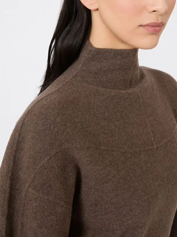 Max Mara Wide Sleeved Jersey Dress