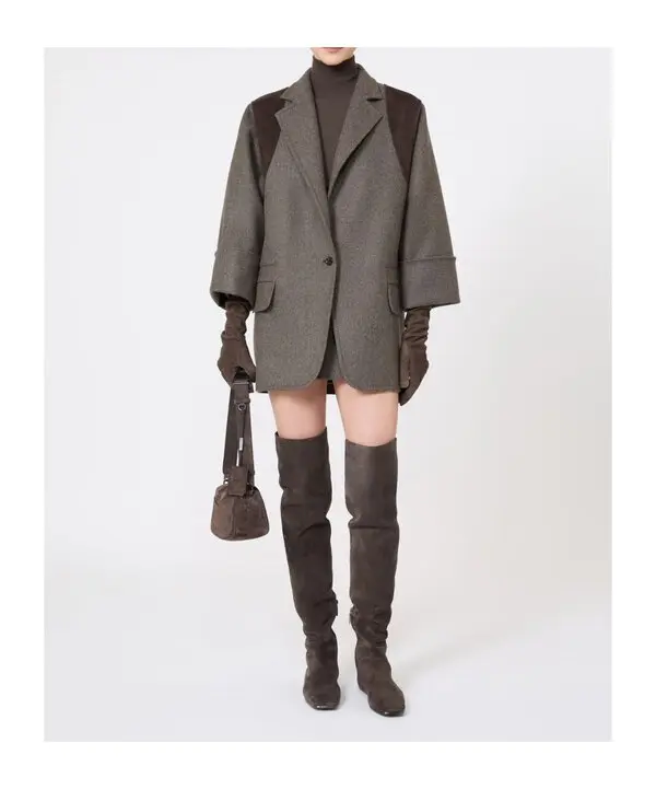 Max Mara Mxscavallo Ribbed Turtleneck Top
