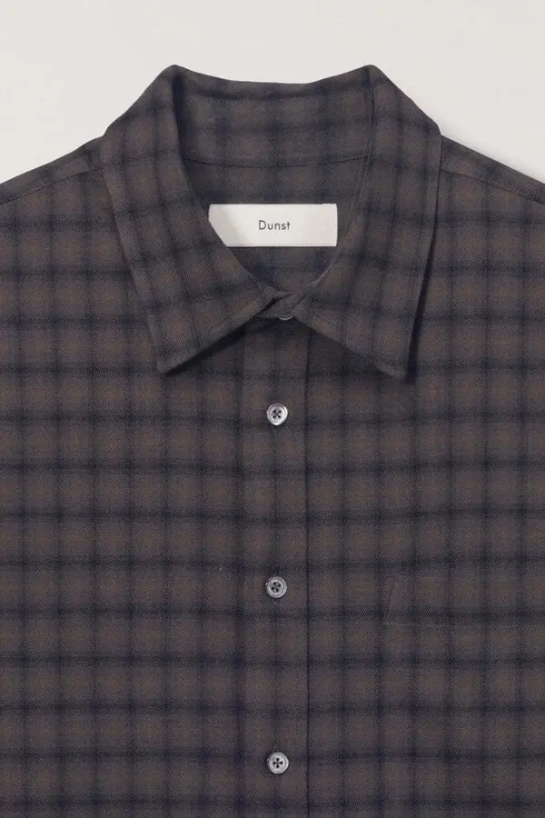 DUNST Checked Flannel Shirt