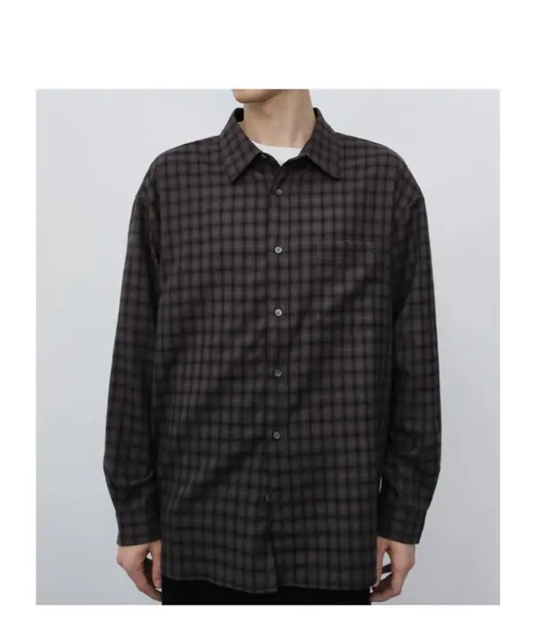 DUNST Checked Flannel Shirt