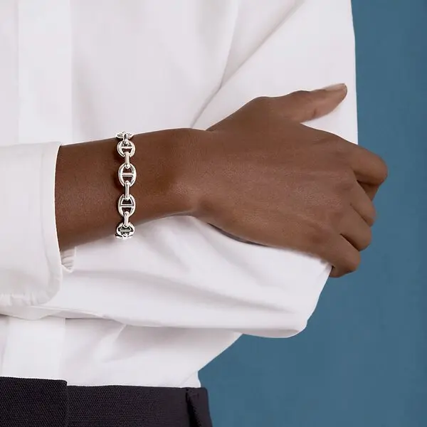 Hermès Chaine D'ancre Enchainee Medium Bracelet