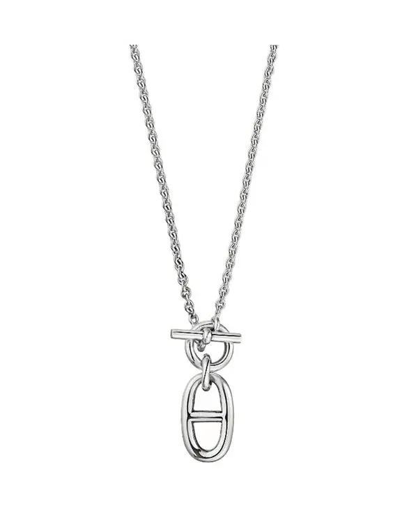 Hermès Chaine D'ancre Pendant Necklace