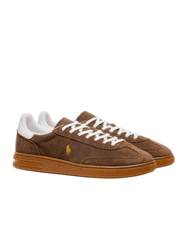 Polo Ralph Lauren Bedford Embossed Suede Sneakers