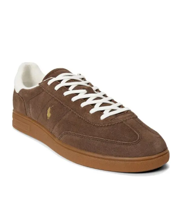 Polo Ralph Lauren Bedford Embossed Suede Sneakers
