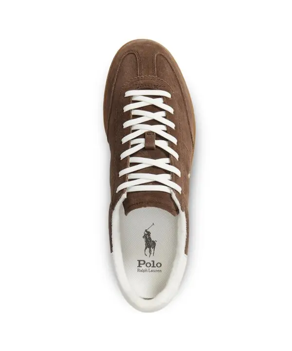 Polo Ralph Lauren Bedford Embossed Suede Sneakers