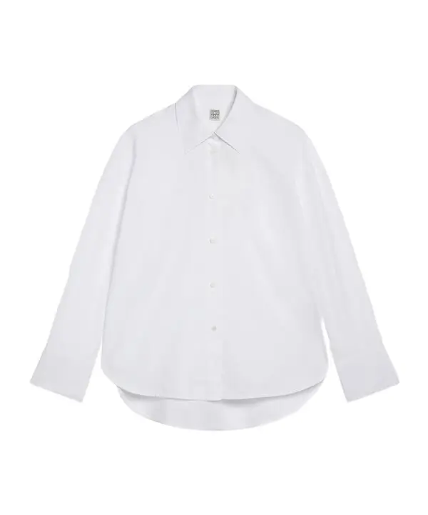 TOTEME Button-up Poplin Shirt