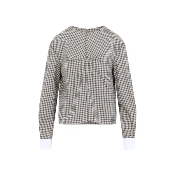 Marni Checkered Cotton Shirt - Multicolor