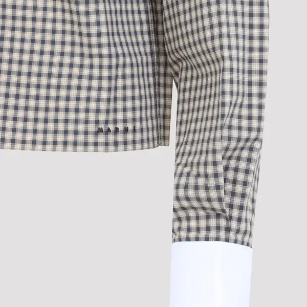 Marni Checkered Cotton Shirt - Multicolor