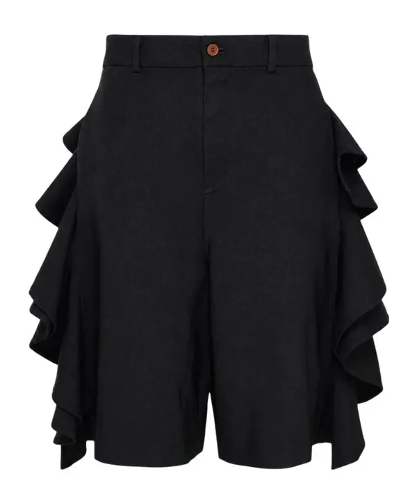 Comme Des Garçons Sculptural Ruffle Shorts