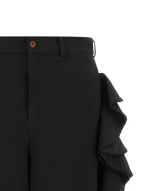 Comme Des Garçons Sculptural Ruffle Shorts