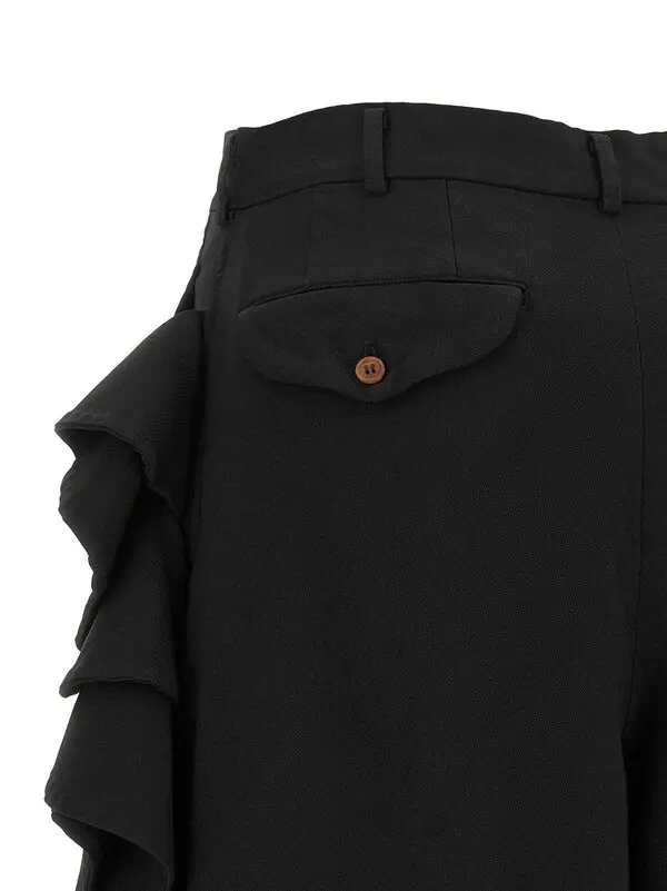 Comme Des Garçons Sculptural Ruffle Shorts