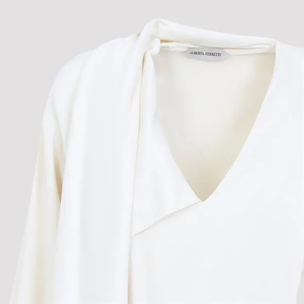 Alberta Ferretti Enver Satin Dress