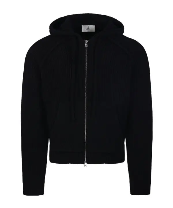 DUNST Zip-up Hooded Cardigan