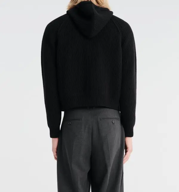 DUNST Zip-up Hooded Cardigan