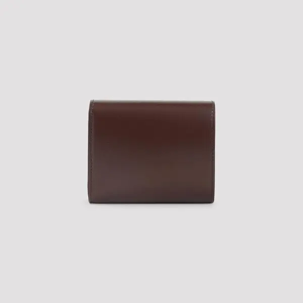 Celine Small Flap Wallet - Brown