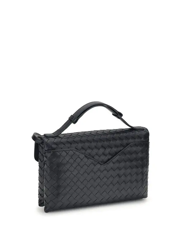 Bottega Veneta Knot Lock Shoulder Bag - Blue