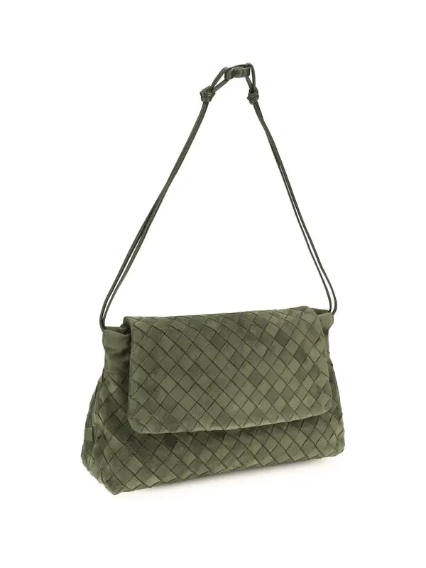 Bottega Veneta Giorno Shoulder Bag - Green