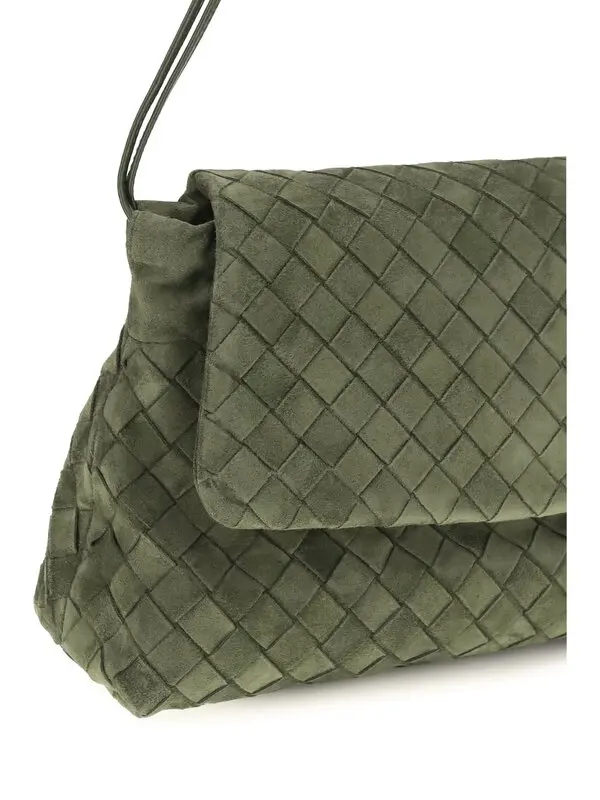 Bottega Veneta Giorno Shoulder Bag - Green
