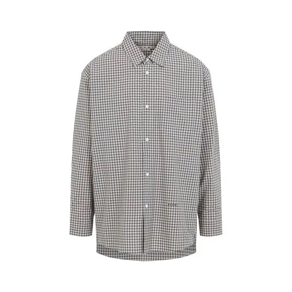 Marni Micro Check Pattern Shirt - Multicolor