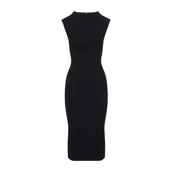 Jacquemus Alba Midi Dress - Black