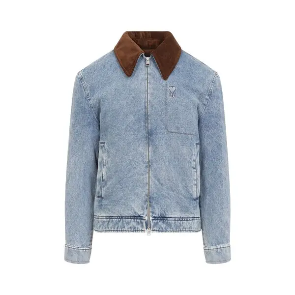 AMI Paris Adc Zipped Jacket