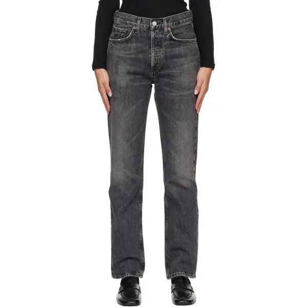 AGOLDE Lana Straight-leg Jeans