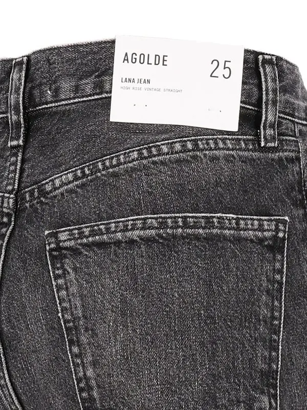 AGOLDE Lana Straight-leg Jeans