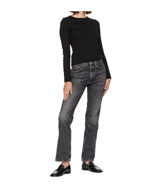 AGOLDE Lana Straight-leg Jeans