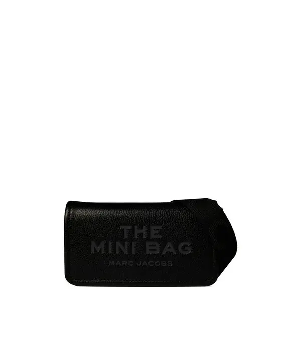Marc Jacobs Grainedleather Mini Crossbody Bag - Black