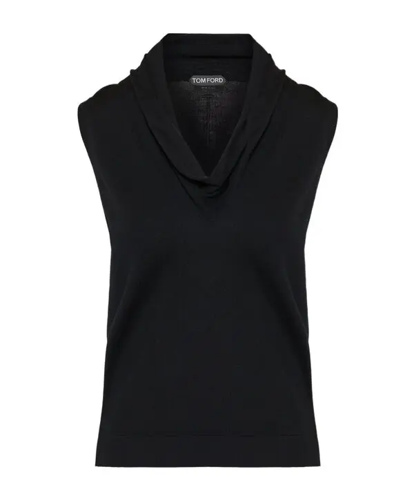 TOM FORD Cowl-neck Sleeveless Top