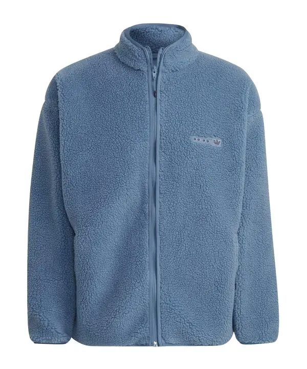ADIDAS ORIGINALS Standcollar Teddy Fleece Jacket