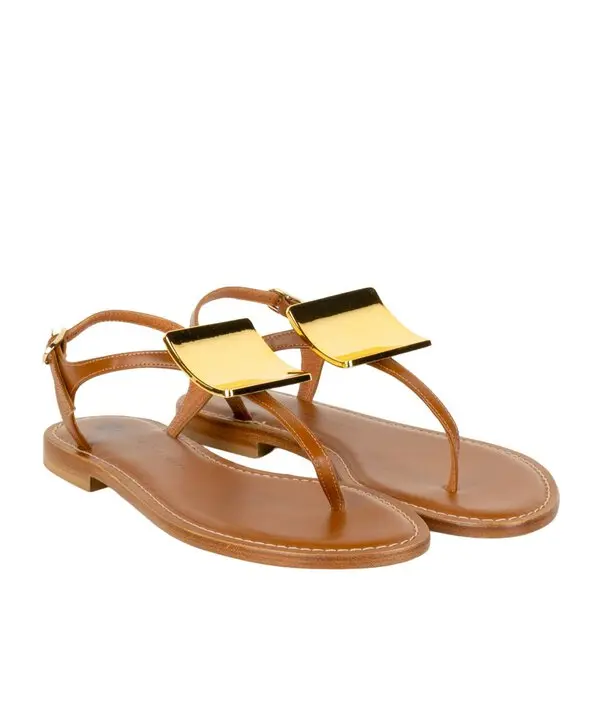 Roberto Festa Procida Embossed Sandals