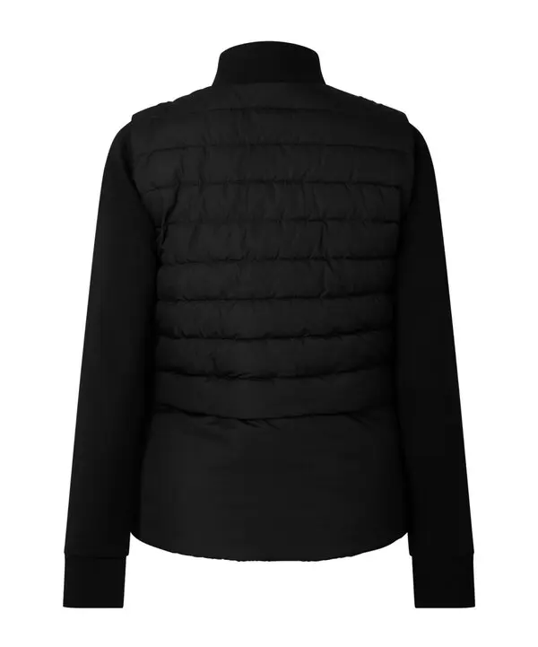 GANNI Collar Mixed Quilted Jacket