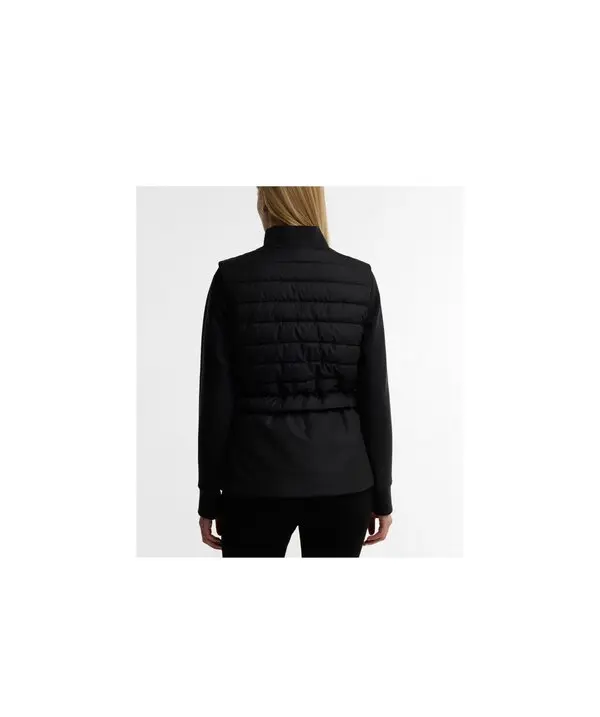 GANNI Collar Mixed Quilted Jacket