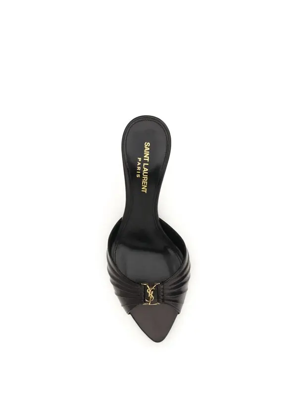 Saint Laurent Babylone Sandals - Black