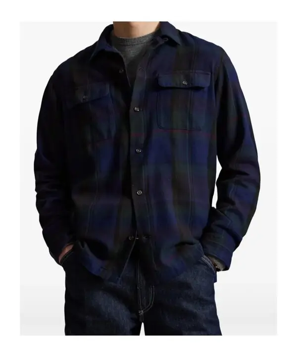 Polo Ralph Lauren Checked Elbow-patch Shirt