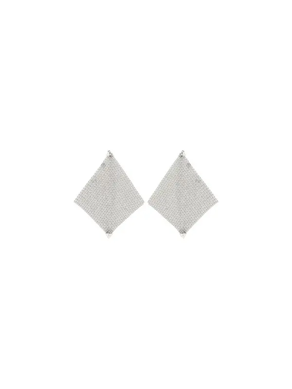 Rabanne Pixel Chainmail Earrings