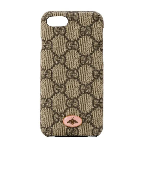 Gucci Monogramprint Phone Case - Brown