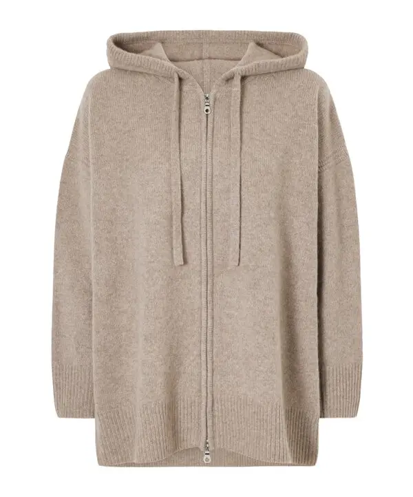 Arch4 Long-sleeve Hooded Knit Top