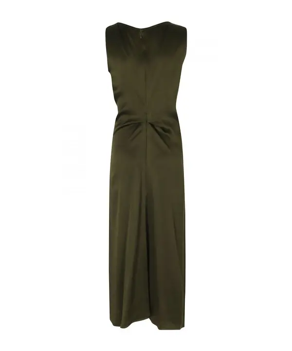 Victoria Beckham Ruffled Asymmetric Dress
