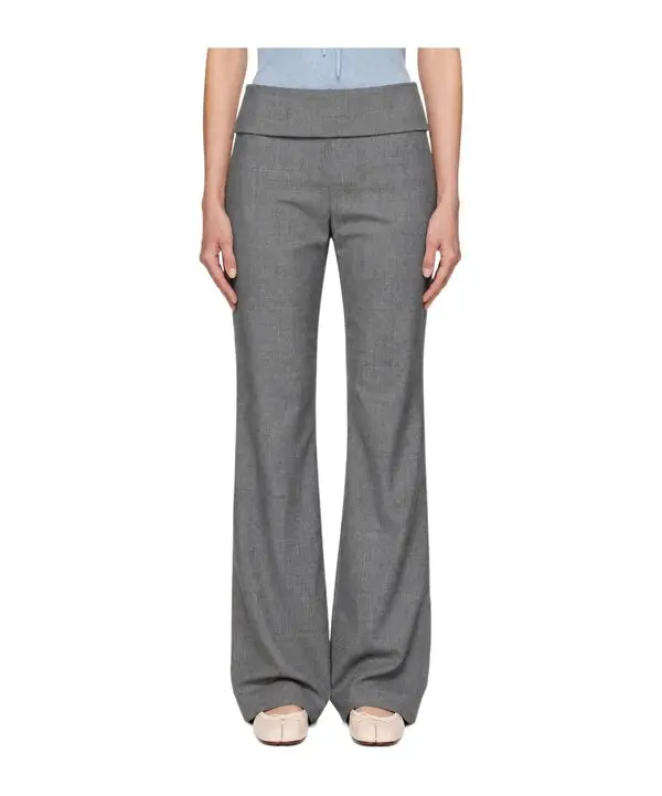 ST. AGNI Folded-up Waistband Trousers