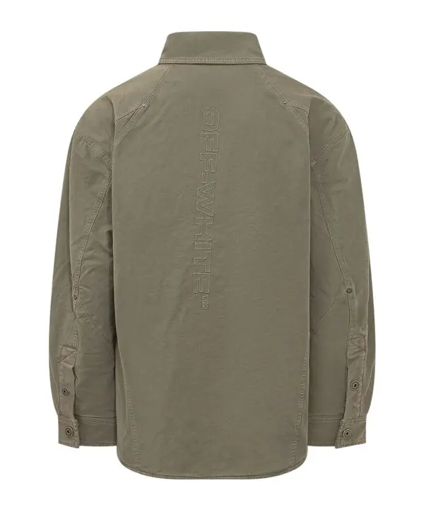 Off-White Racing Staff Button-up Overshirt