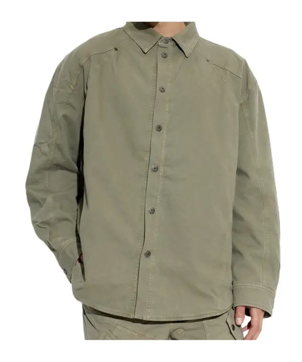 Off-White Racing Staff Button-up Overshirt