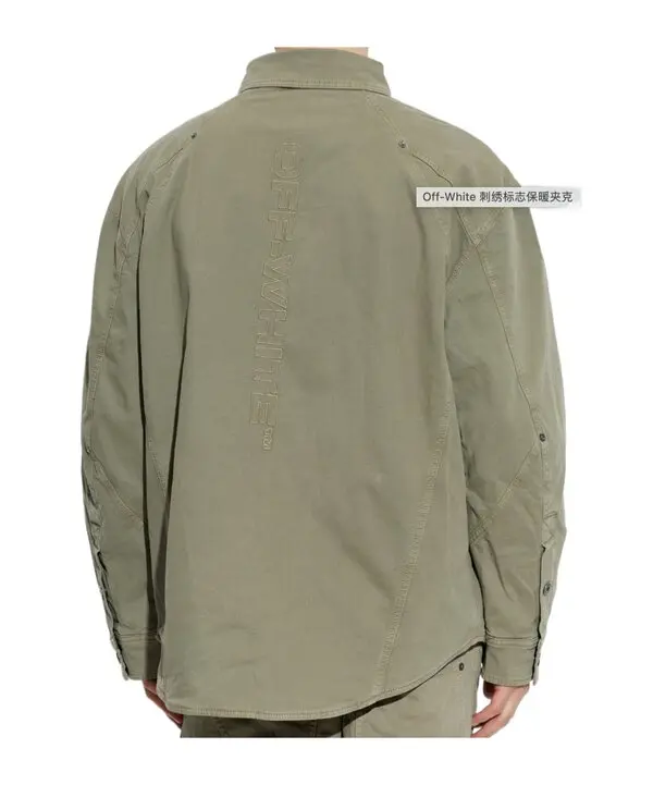 Off-White Racing Staff Button-up Overshirt