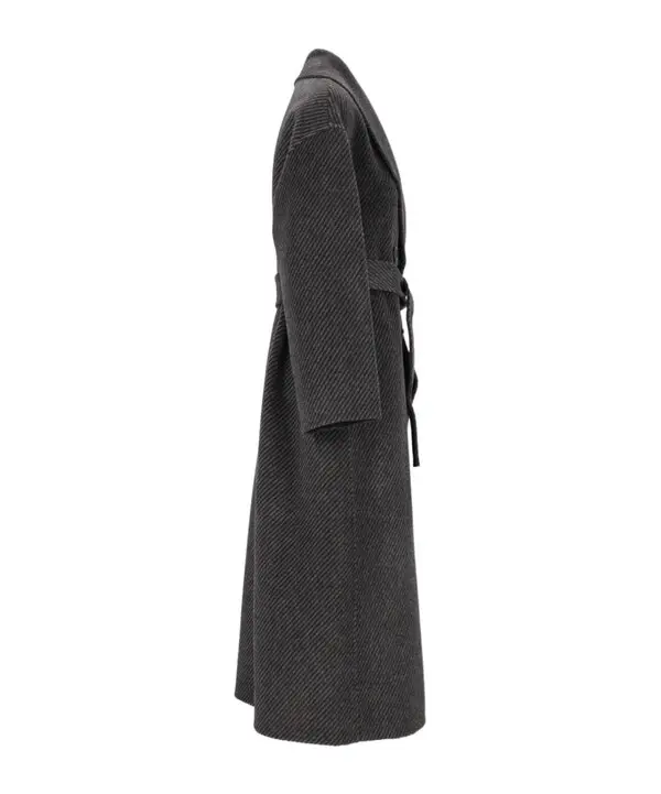 Emporio Armani Belted Double-breasted Coat