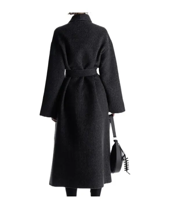 Emporio Armani Belted Double-breasted Coat