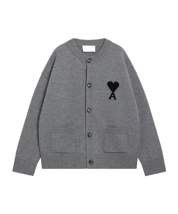 AMI Paris Long-sleeved Cardigan