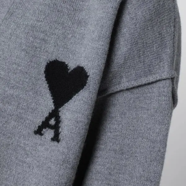 AMI Paris Long-sleeved Cardigan