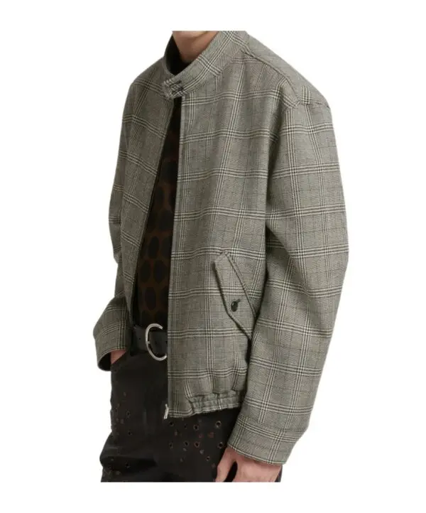 Marni Zip-up Checked Jacket